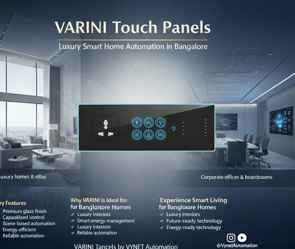 VARINI Touch Panels – Smart Home Automation in Bangalore - Smart Home ...